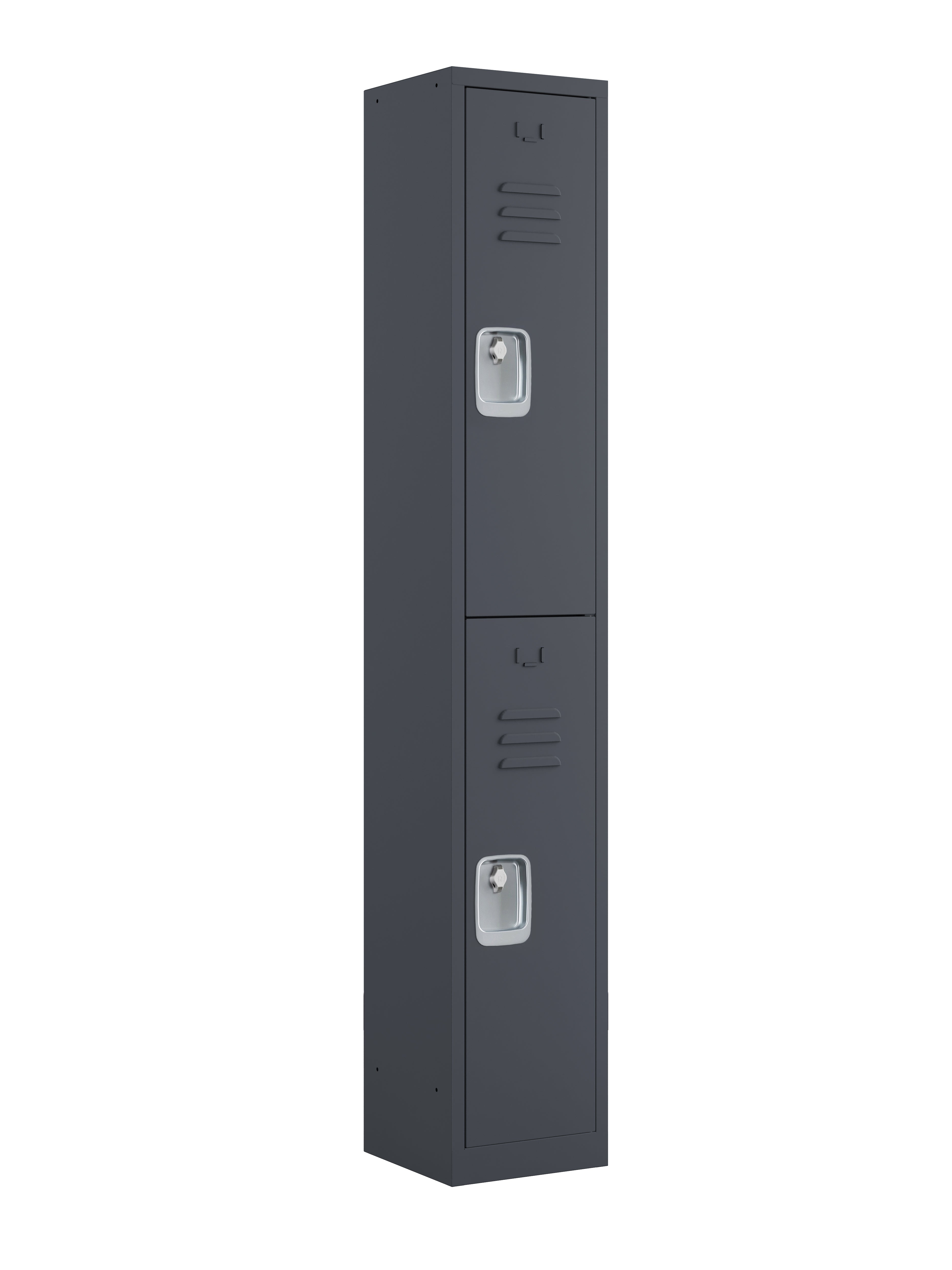 RH Series, 2-Tier Locker with Louver Vents, Recessed handle, Quick Shi ...