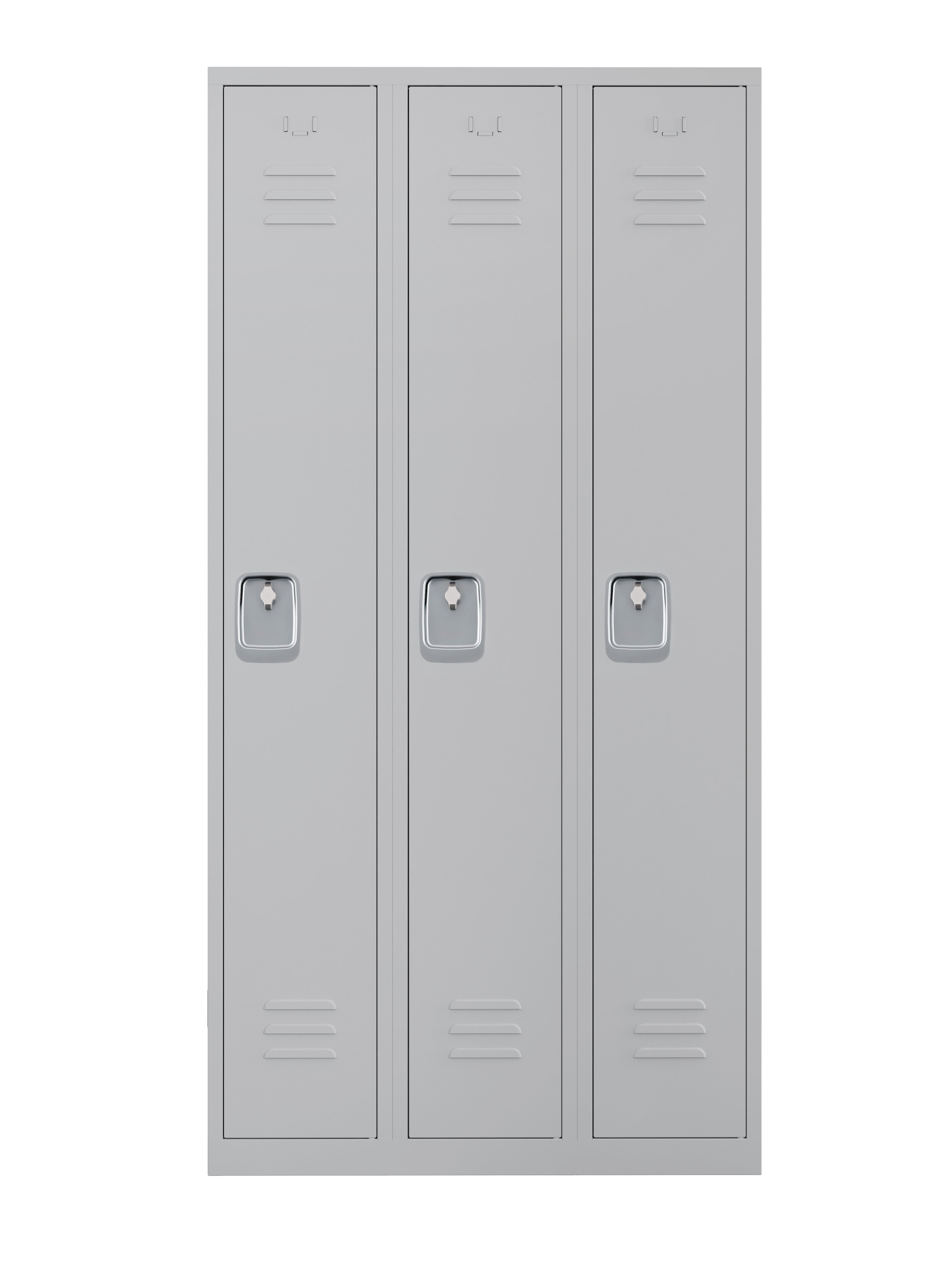 RH Series, 1-Tier Locker with Louver Vents, Recessed handle, Quick Shi ...